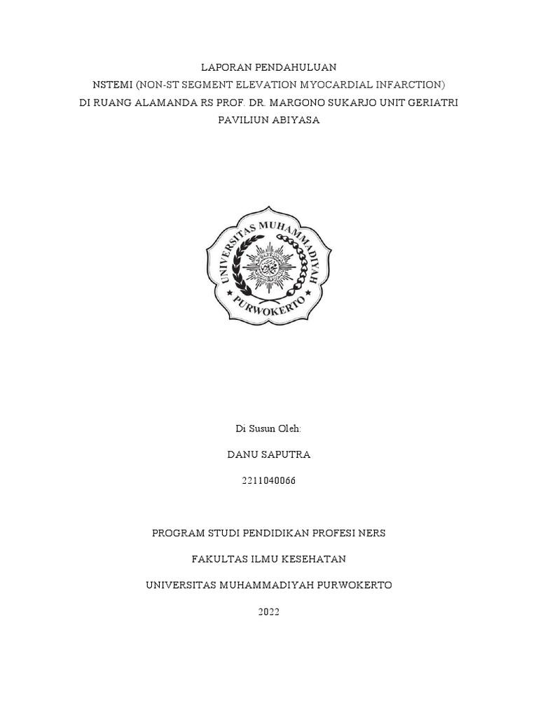 LP Nstemi - Danu Saputra | PDF