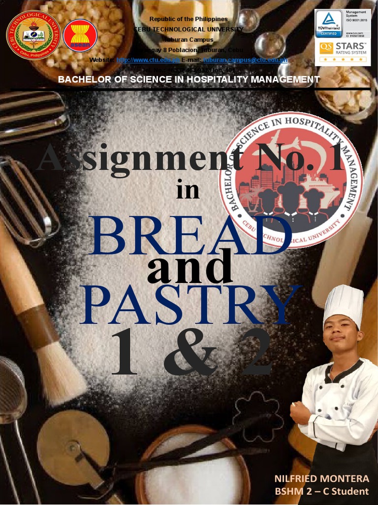 Bread & Pastry Assignment 1 | PDF | Breads | Bakery
