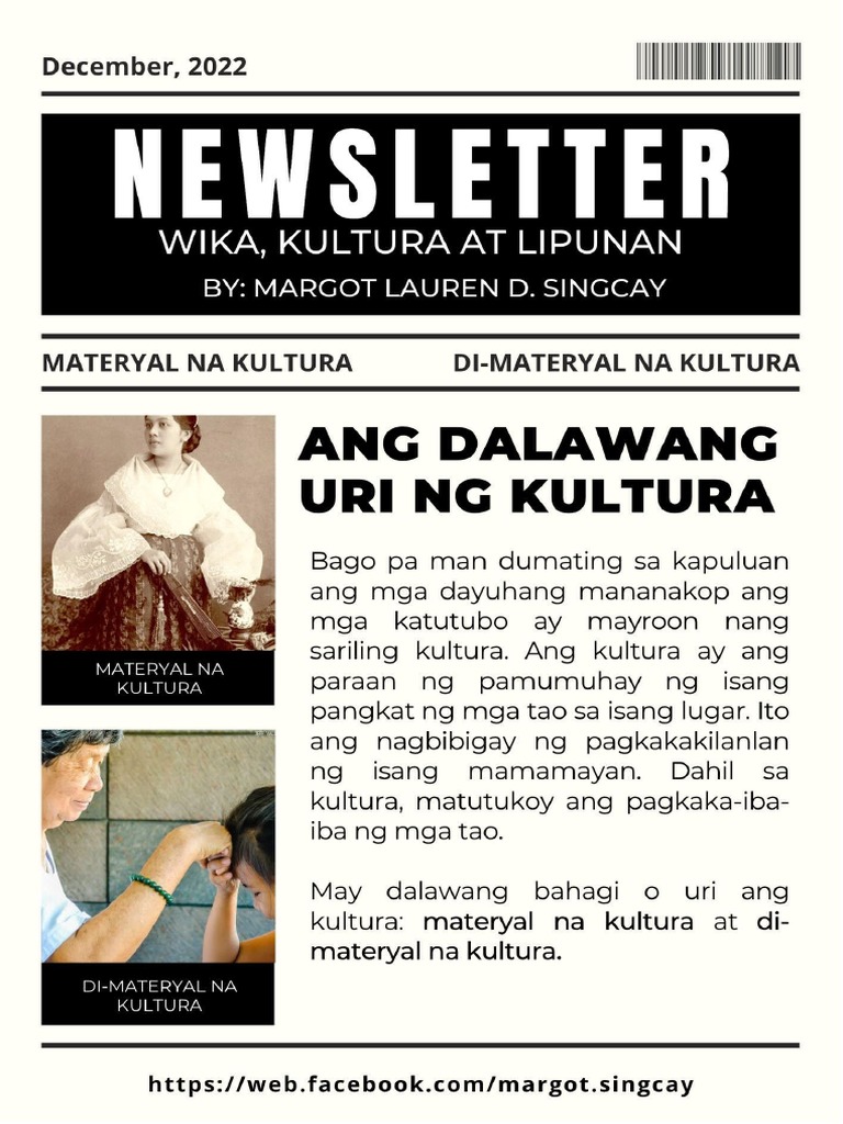 Filipino Newsletter | PDF