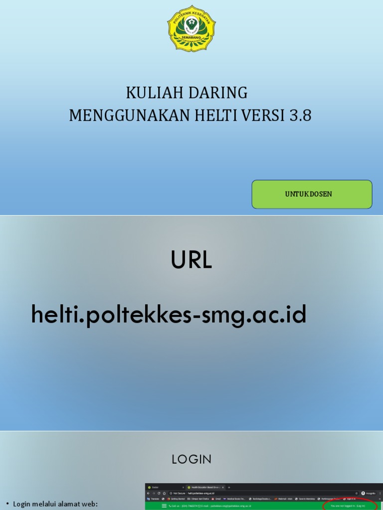 Panduan Kuliah Daring Helti 3.8 | PDF | Pengembangan Diri