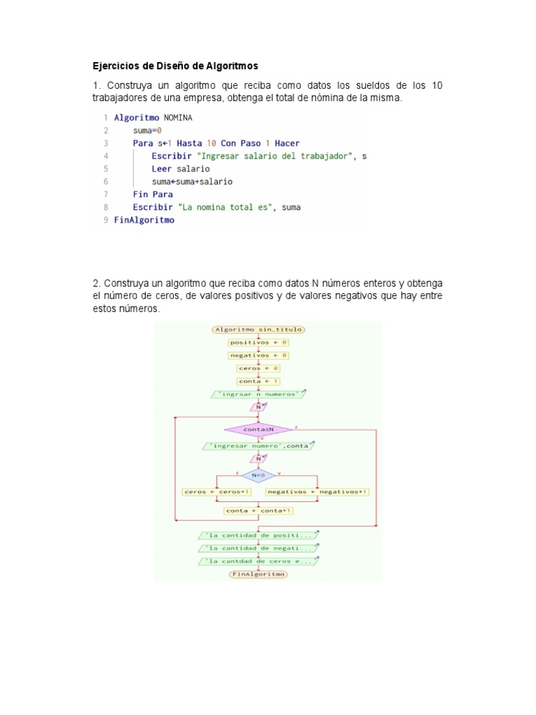 Diseño de Algoritmos en PSeInt | PDF | Entero | Número primo