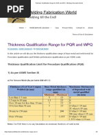 WPS PQR WQT WPQ | PDF | Welding | Construction