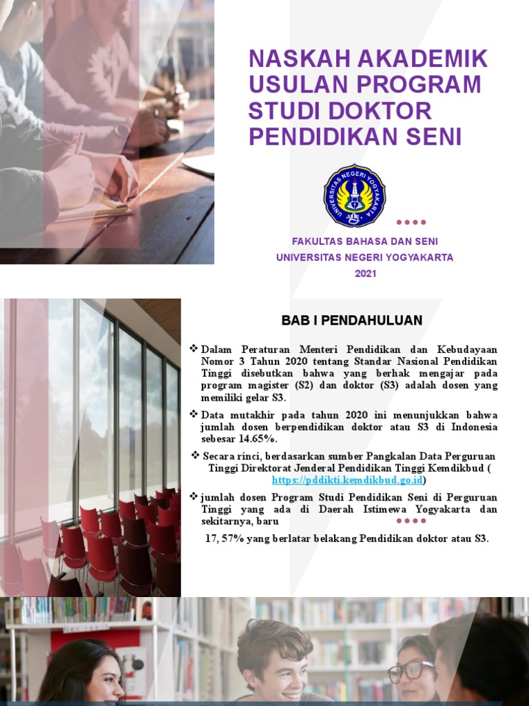 Naskah Akademik Pendidikan Seni, Uny | PDF