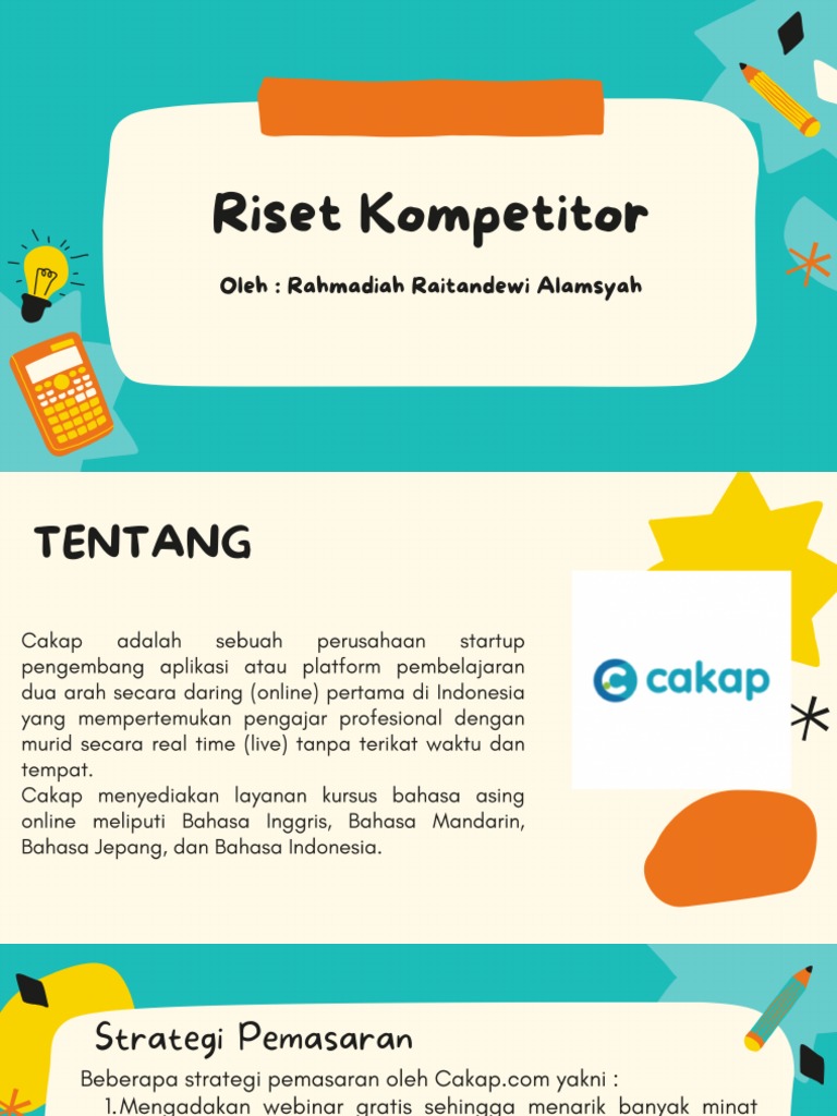 Riset Kompetitor | PDF