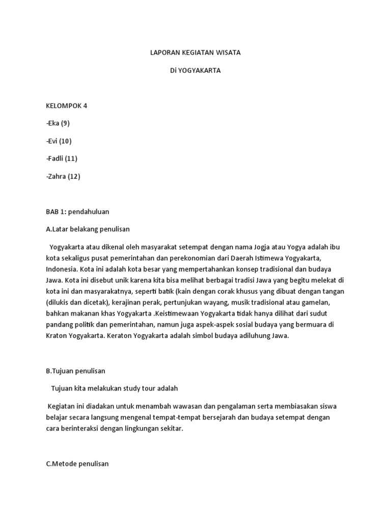 Laporan Kegiata-Wps Office | PDF