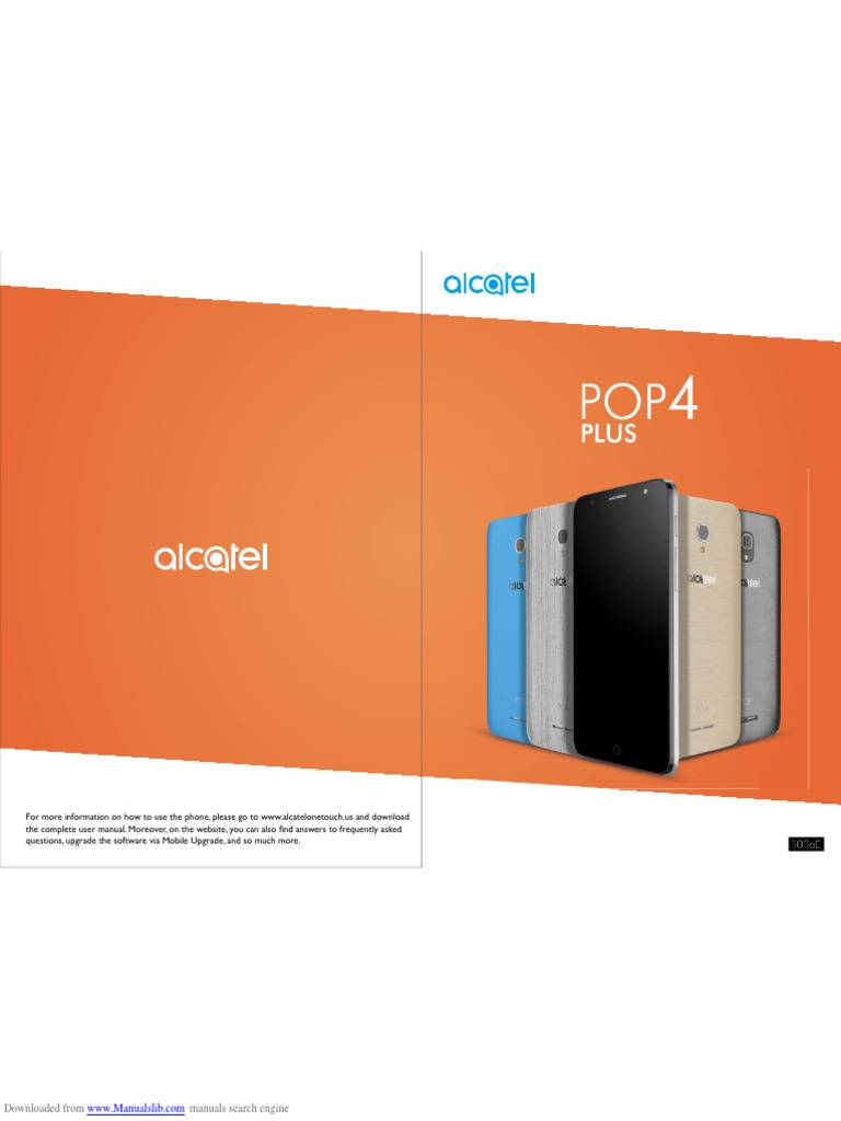 Pop4 Plus | PDF | Mobile Phones | Battery Charger
