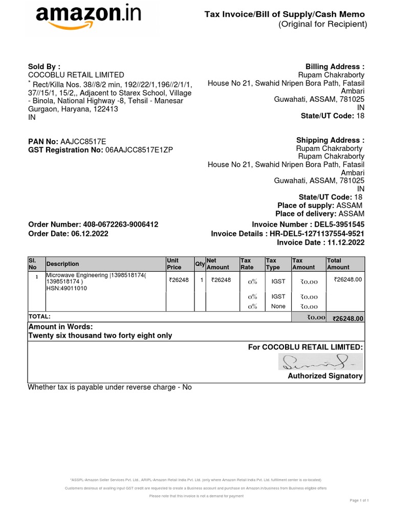 Books Bill 6 | Download Free PDF | Invoice | Market (Economics)
