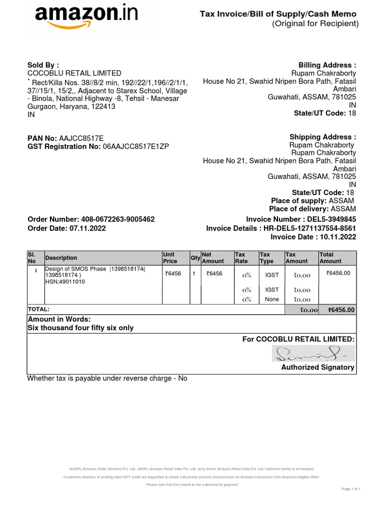 Books Bill 5 | PDF | Invoice | Government Finances