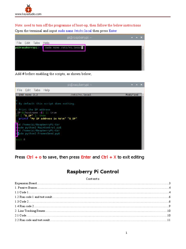 3.raspberry Pi Hardware Control | PDF | Ultrasound | Computer Science