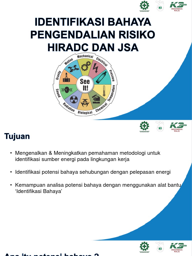 Modul Identifikasi Bahaya, Pengendalian Risiko Dan JSA | PDF