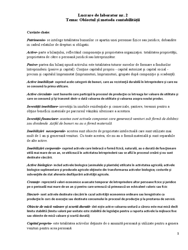 Cont. Lucru Practic 2 | PDF