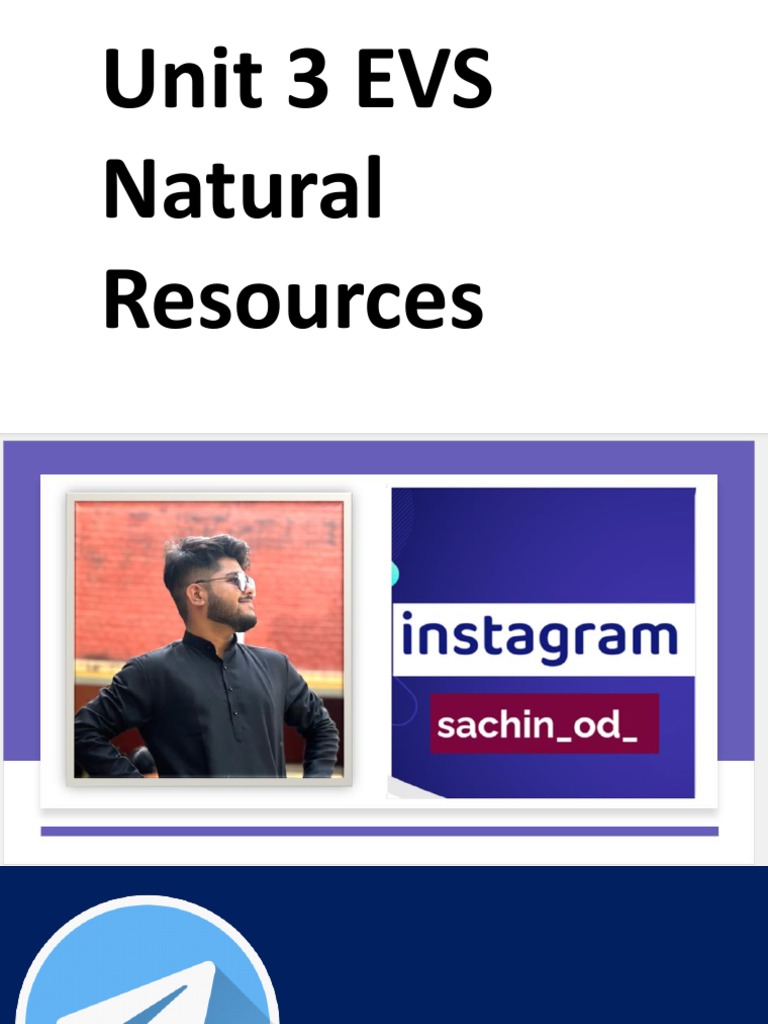 Unit 3 Evs | PDF | Soil | Ecosystem