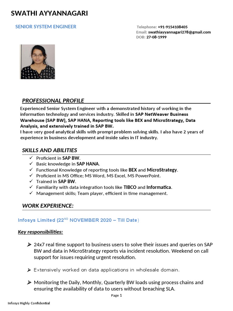 Swathi-Sap BW | PDF | Data | Data Quality