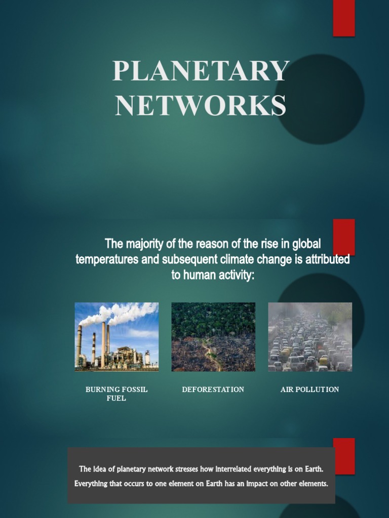 Planetary Networks (Harold Peace) | PDF | Climate Change | Earth