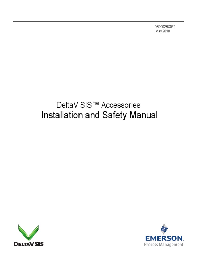 DeltaV SIS Accessories Installation and Safety Manual | PDF | Relay | Switch