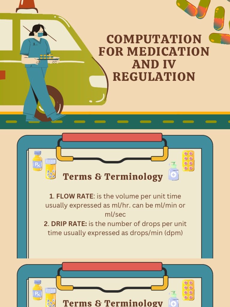 IV Medication Computation Guide | PDF | Self-Improvement