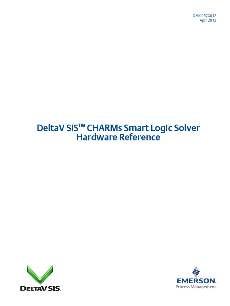 DeltaV SIS With Electronic Marshalling Hardware Reference Guide | PDF ...