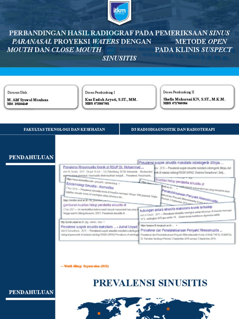 PowerPoint Seminar Hasil Muhammad Alif Syawal Maulana NIM 191104149 D3 Radiologi 2019 | PDF