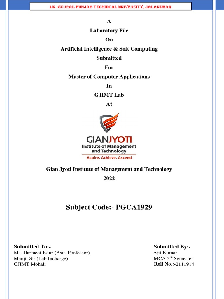 Artificial Intelligence MCA | PDF | Theoretical Computer Science | Applied Mathematics