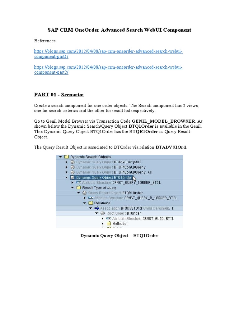 2.0 - BOL - Advanced Search One Order Web UI Component | PDF