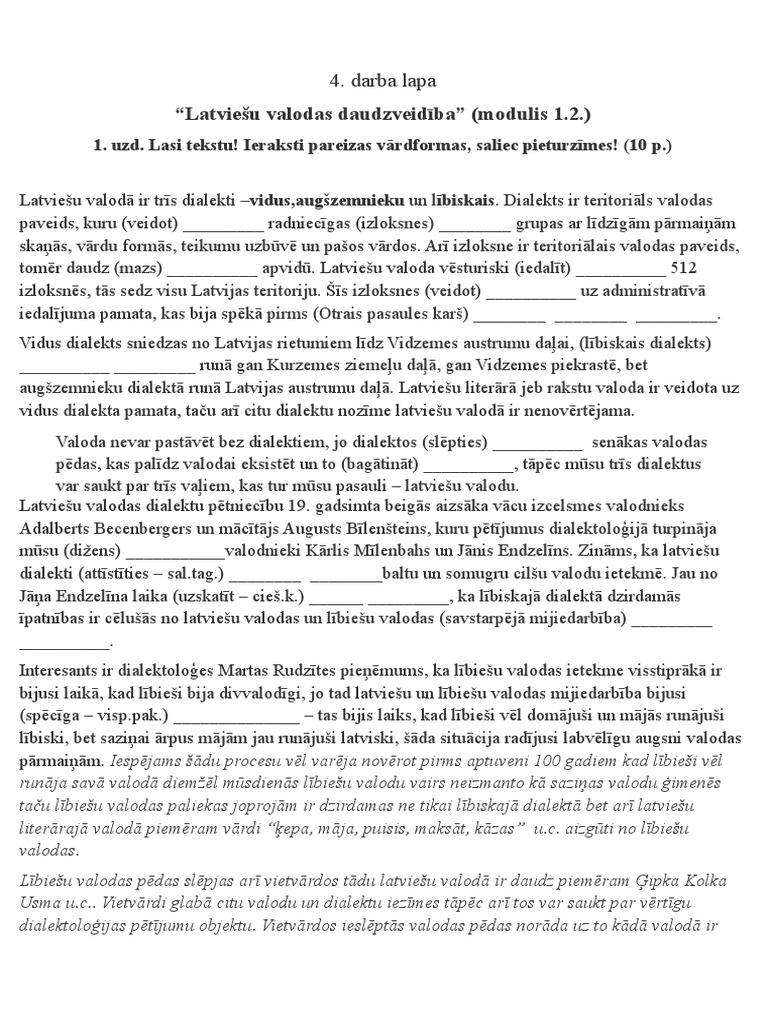 4 Darba Lapa 10 Klase 5 | PDF