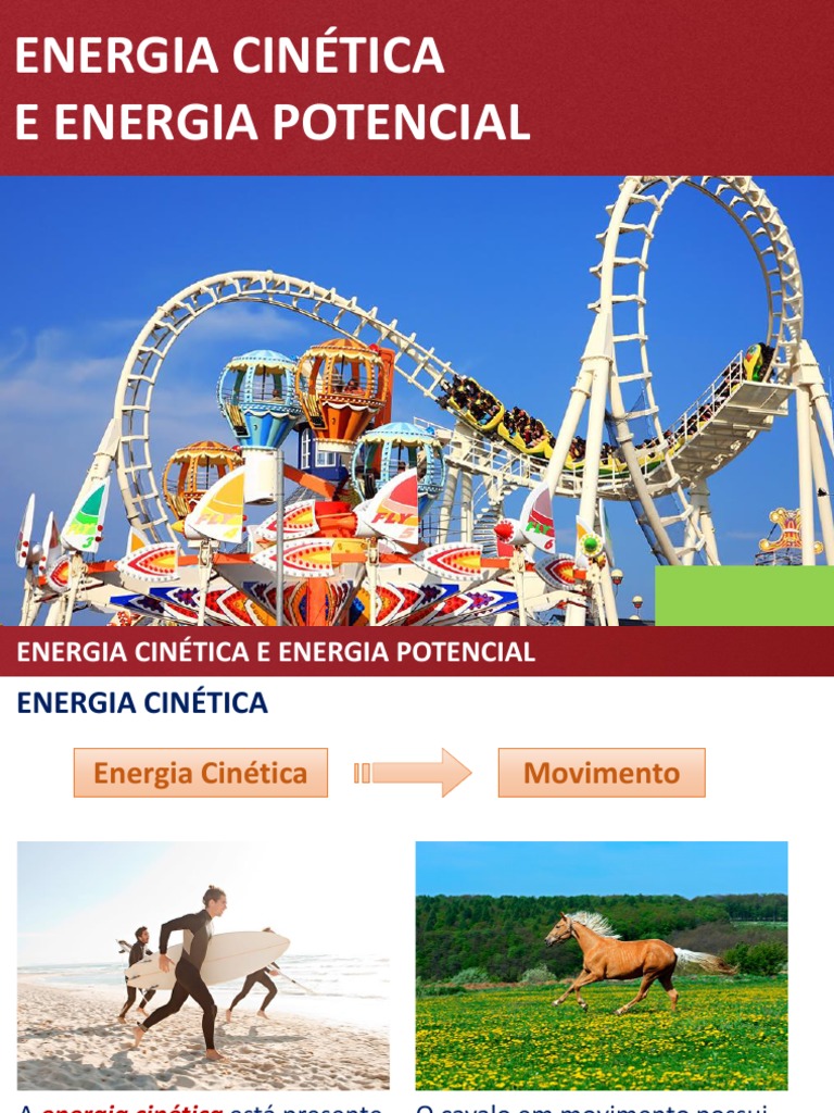 4 - Energia Cinetica e Potencial | PDF | Energia cinética | Energia ...