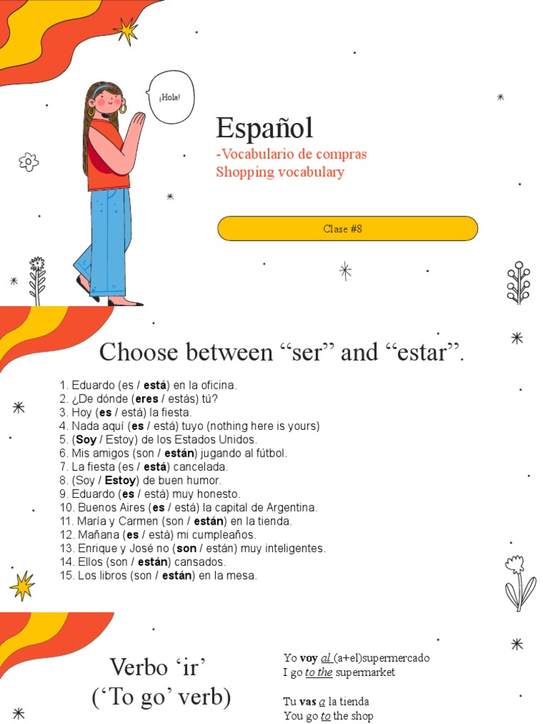 Vocabulario de Compras en Español | PDF | Cocina, comidas y vino