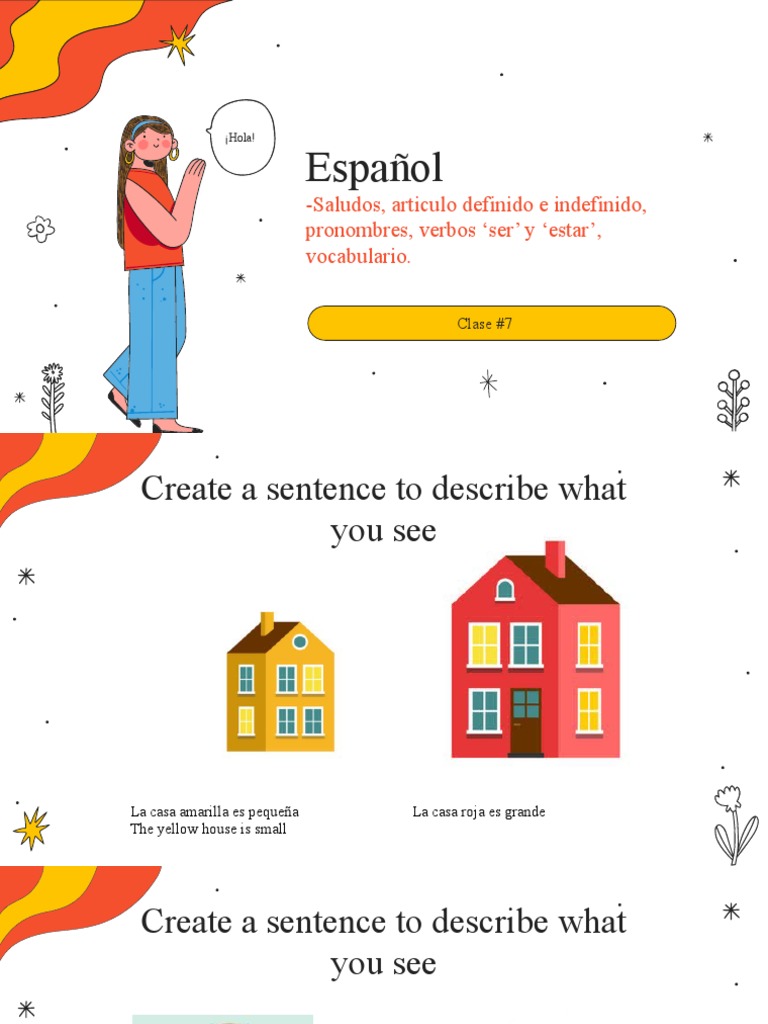 Español Clase 7 - Repaso | PDF