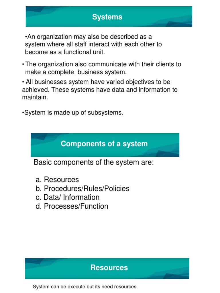 Lecture1.systems and Its Component Merged | PDF | System | Software ... Lecture1.systems and Its Component Merged | PDF | System | Software ...