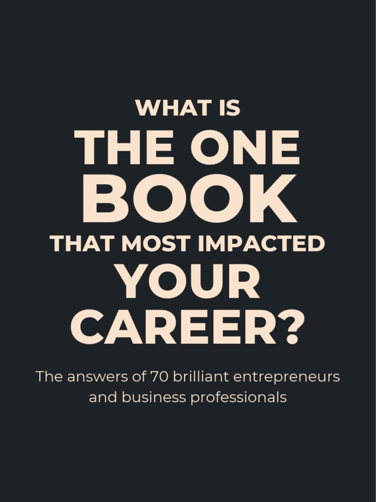 70 LinkedIn Creators Share Their Favorite Book | PDF | Entrepreneurship ...