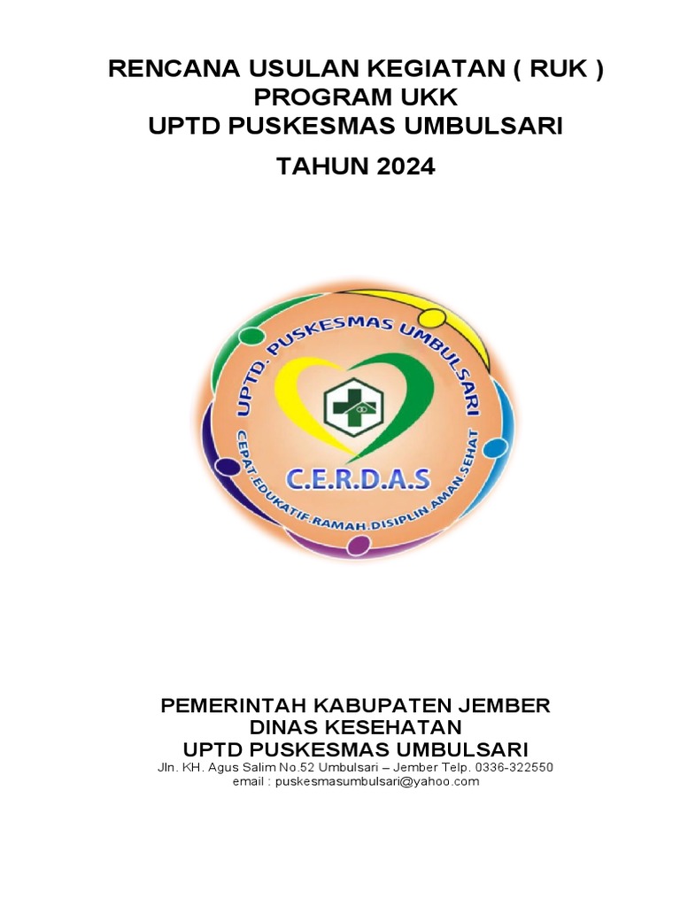 RUK Program UKK 2024 | PDF | Kesehatan Holistik