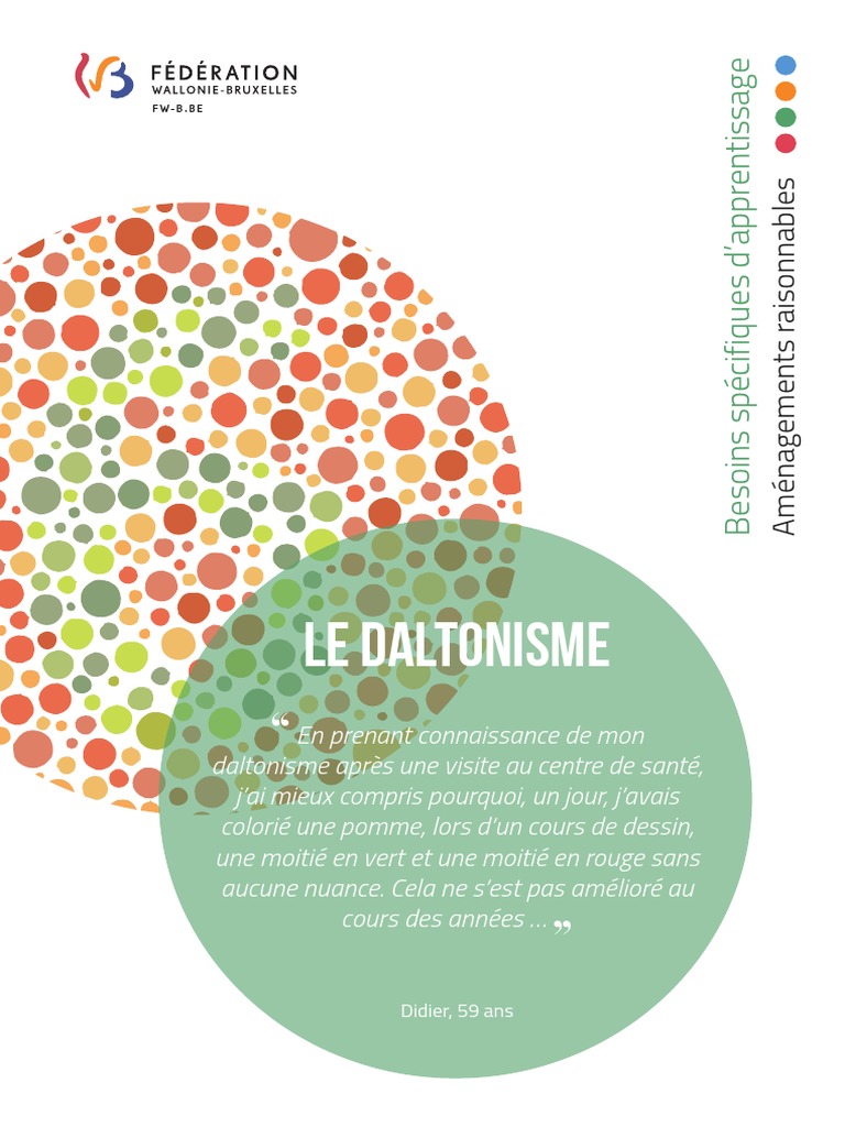 Daltonisme PDF | PDF | Vision