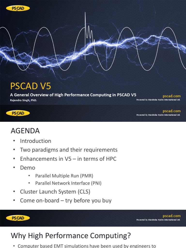PSCAD V5 - HPC Overview-1 | PDF | Computer Network | Supercomputer