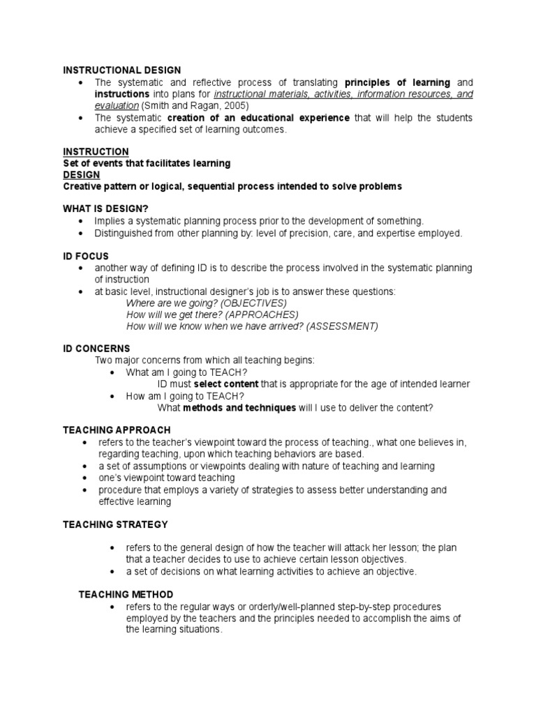3principles of Learning | PDF | Teaching Method | Learning