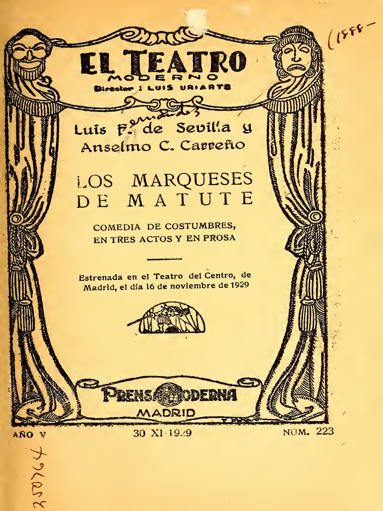 Los Marqueses de Matute | PDF