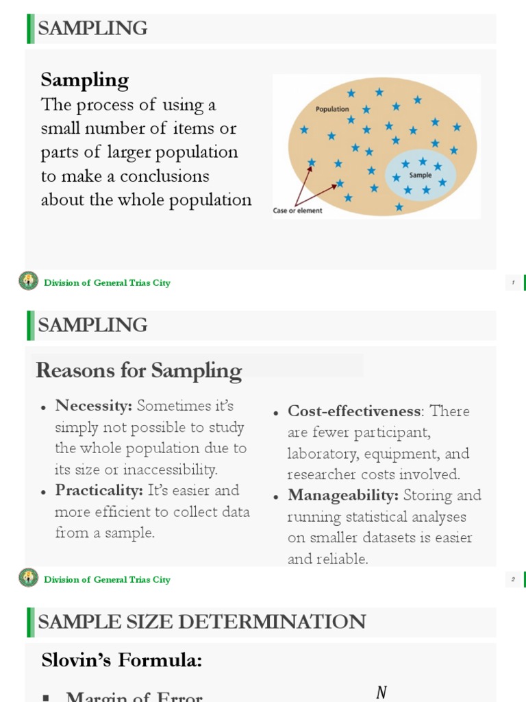 Q2 - Week 2 - Practical Research 2 - PART 1 | Download Free PDF | Sampling (Statistics) | Sample ...