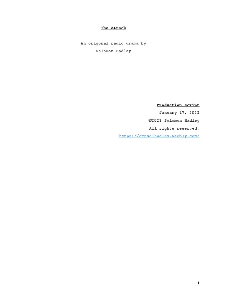First Draft of Ariana Grade Script | PDF