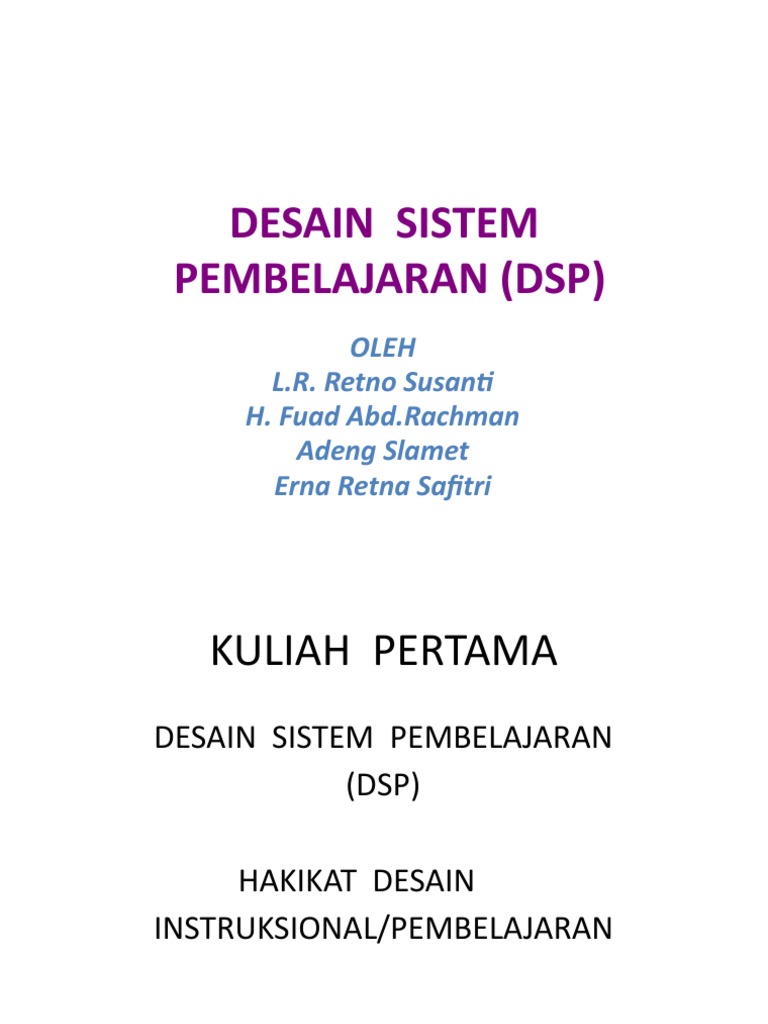Kul 1 A Hakikat DSP | PDF