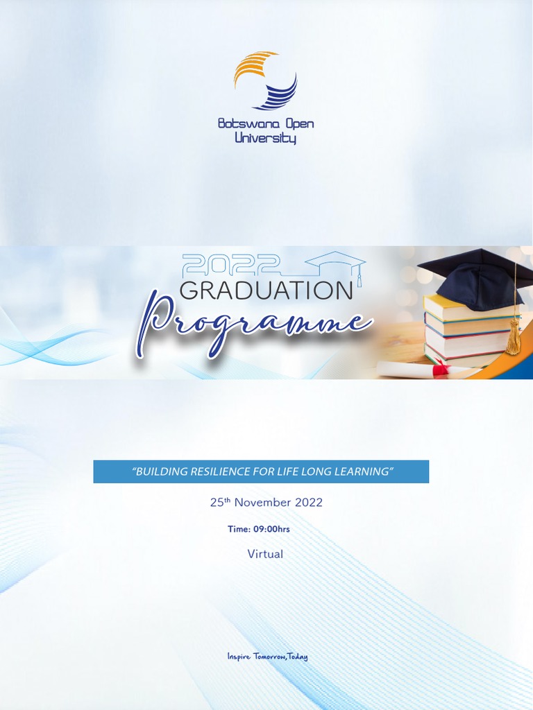 Graduation Programme 22 | PDF | Bachelor's Degree | Diploma