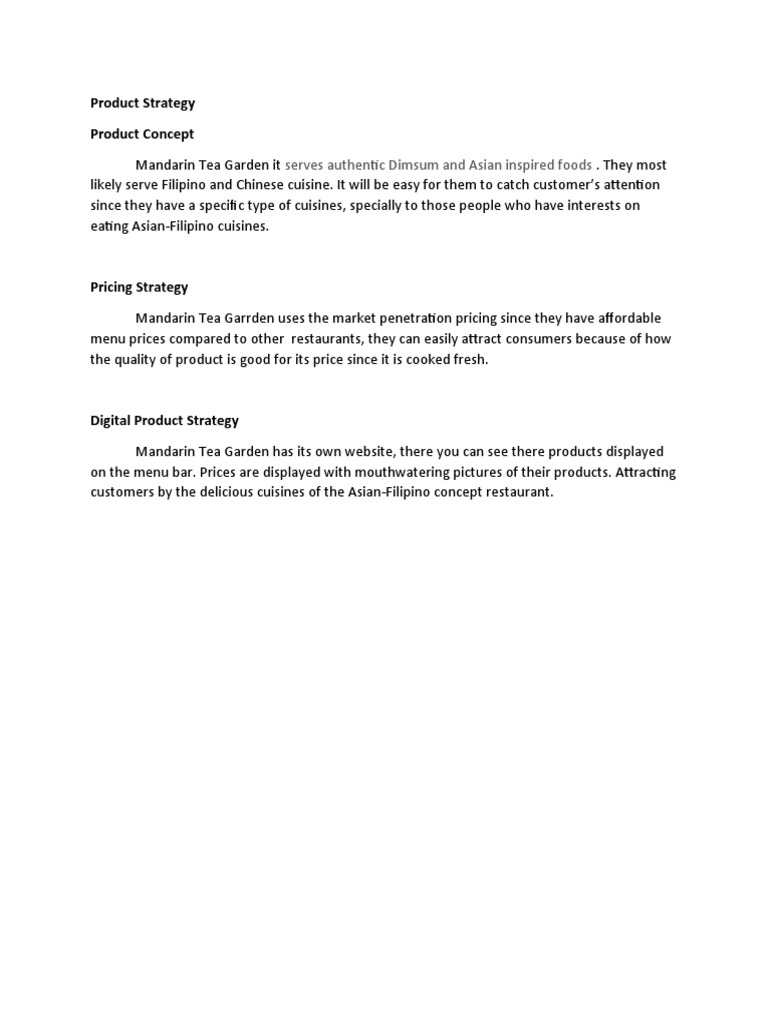 Product Strategy | PDF Product Strategy | PDF