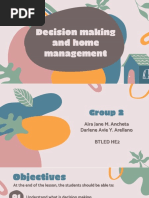 Understanding Home Management Basics | PDF | Goal | Family