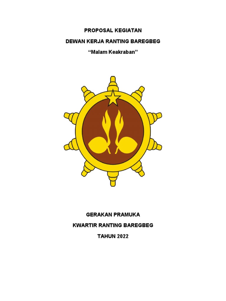 Proposal Makrab Pramuka 2022 | PDF