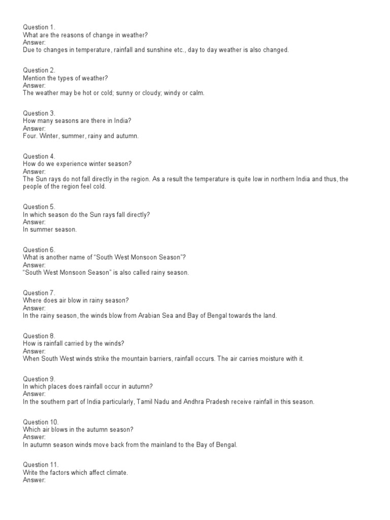 IndiaClimate Vegetation and Wildlife | PDF | Monsoon | Earth Sciences