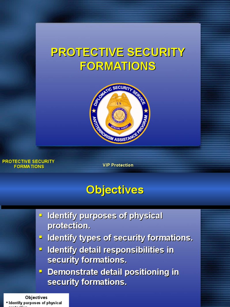Protective Security Formations | PDF | Stairs | Securities