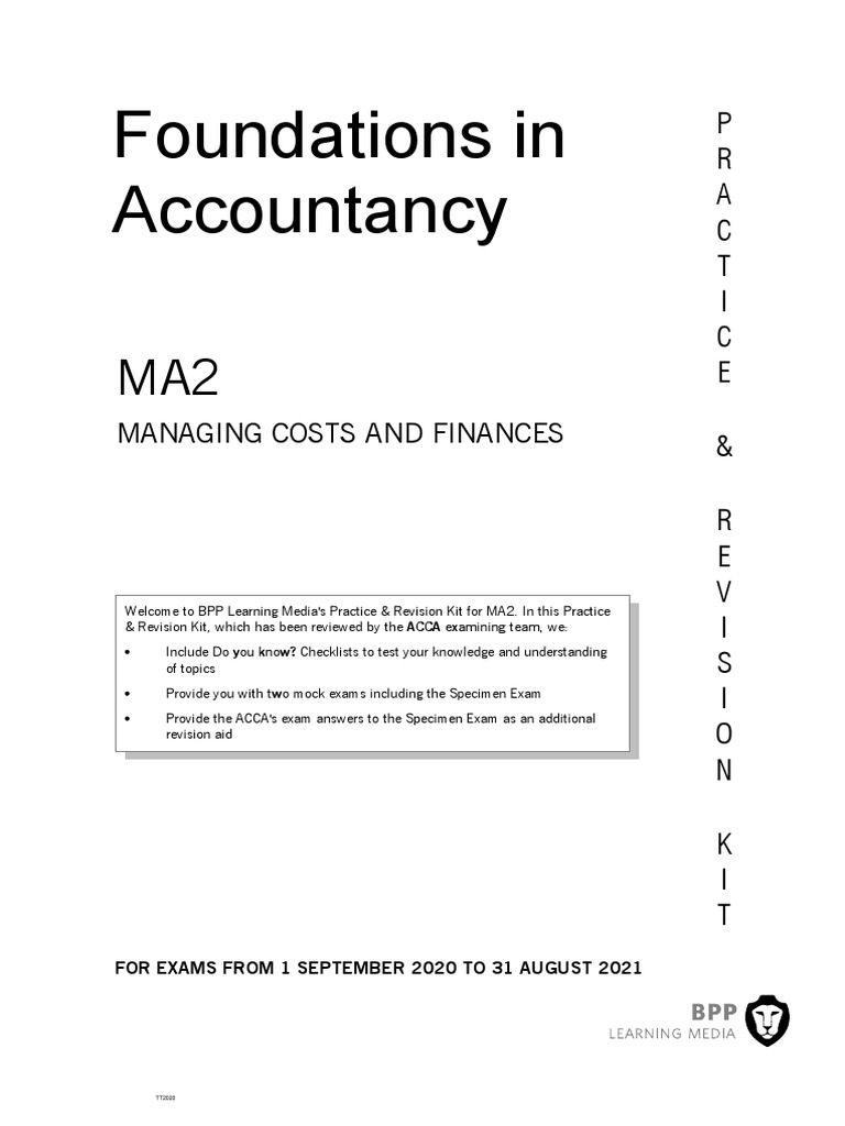 Ma2 BPP Kit-2021 | PDF