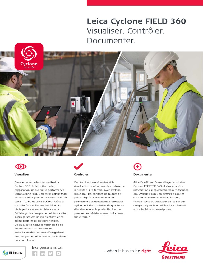 Leica Cyclone FIELD 360 DS 1219 LR | PDF | Android (Système d ...