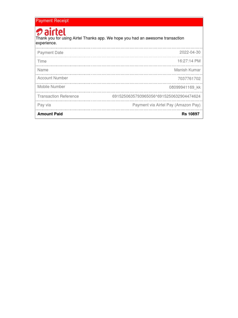 Broadband | PDF | Payments | Receipt
