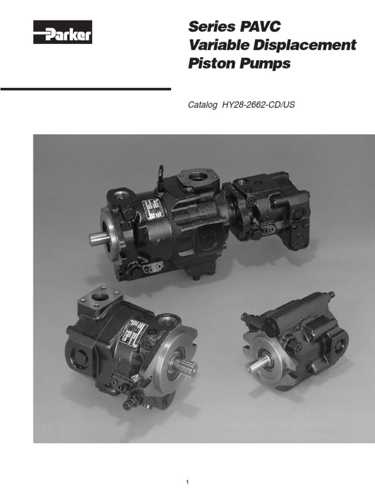 Hydraulic Piston Pump Guide | PDF | Pump | Piston