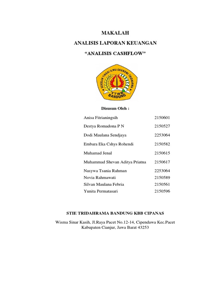 Analisa Keuangan Kel 1 | PDF