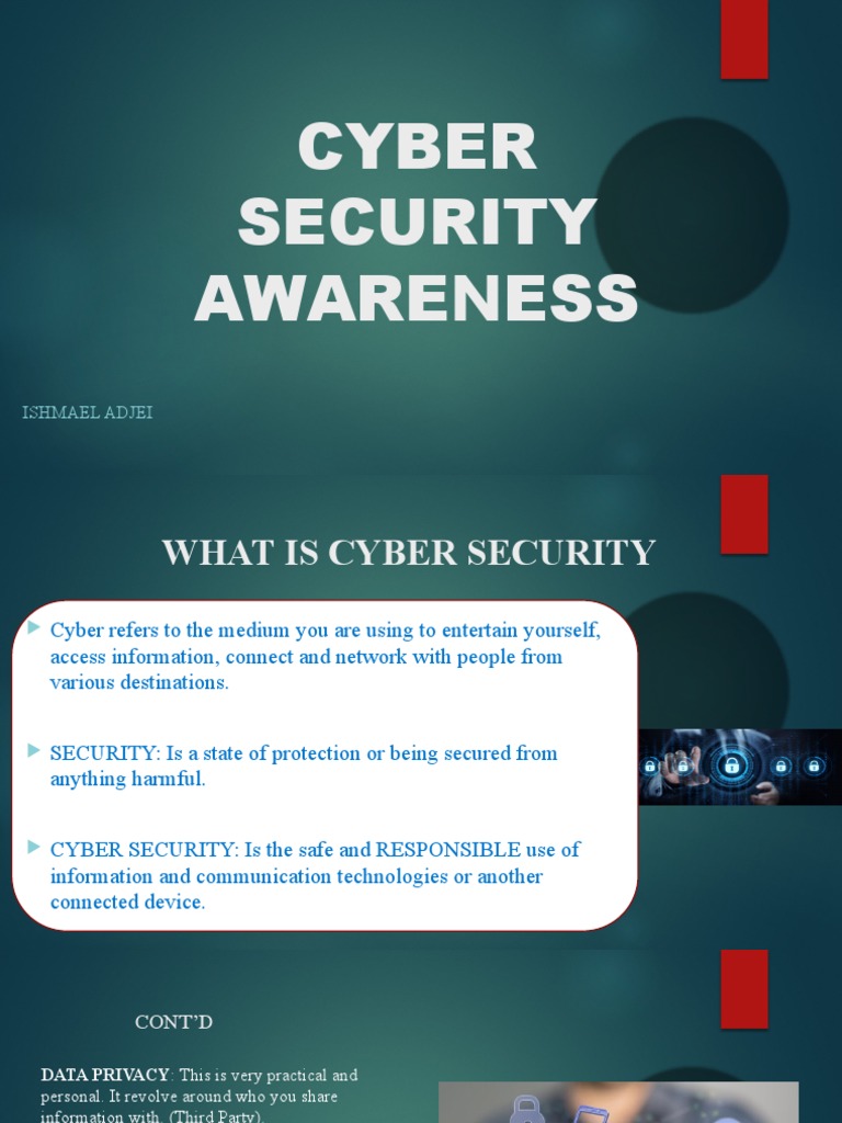 Cyber Security Awareness | PDF | Security | Computer Security